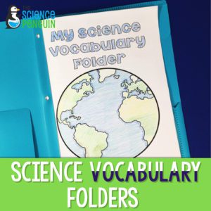 Science Vocabulary Folders — The Science Penguin