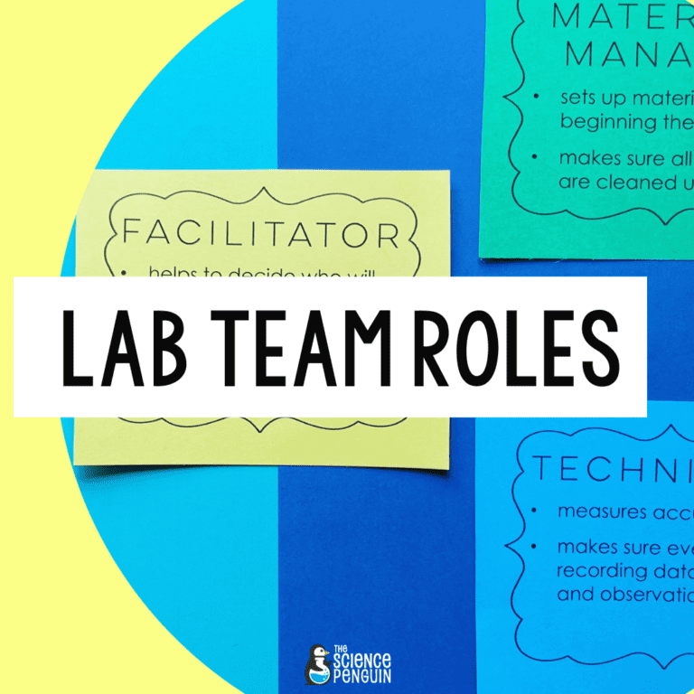 Classroom Management Solution: Lab Teams — The Science Penguin