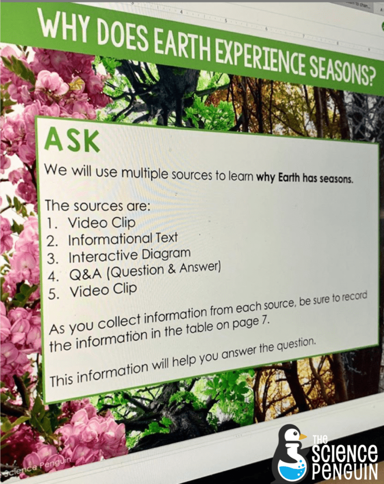 7 Lesson Ideas to Teach Why We Have Seasons