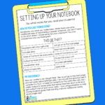 Setting Up Sensational Science Interactive Notebooks in 3rd, 4th, 5th ...