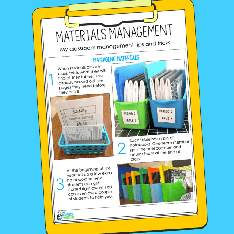 Setting Up Sensational Science Interactive Notebooks in 3rd, 4th, 5th ...