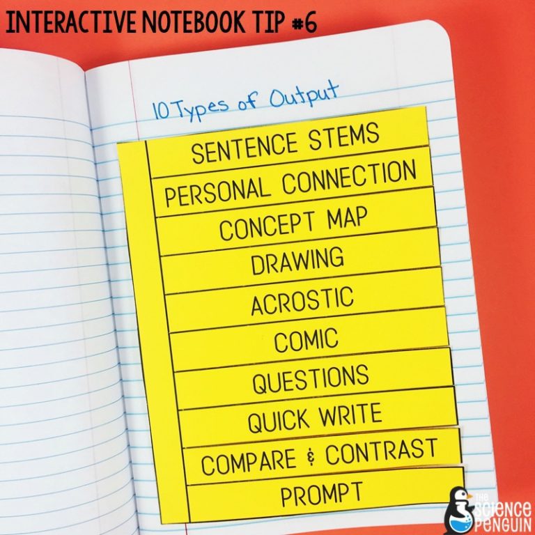 12 Things I Wish I Had Known About Interactive Science Notebooks — The ...
