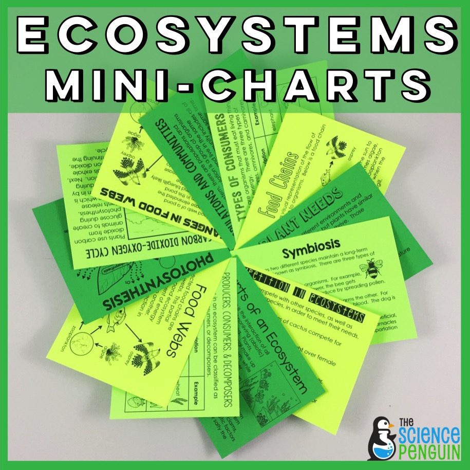 How Science Mini-Charts Can Help YOU! — The Science Penguin