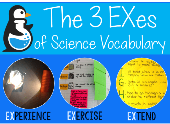The EXes of Science Vocabulary — The Science Penguin