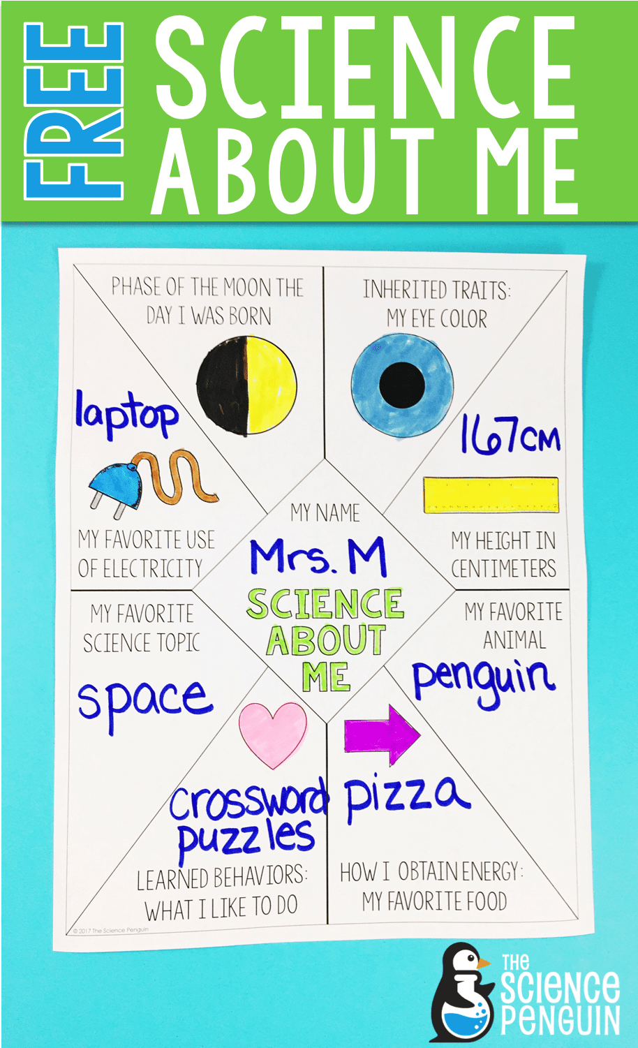 Science About Me: Back to School — The Science Penguin