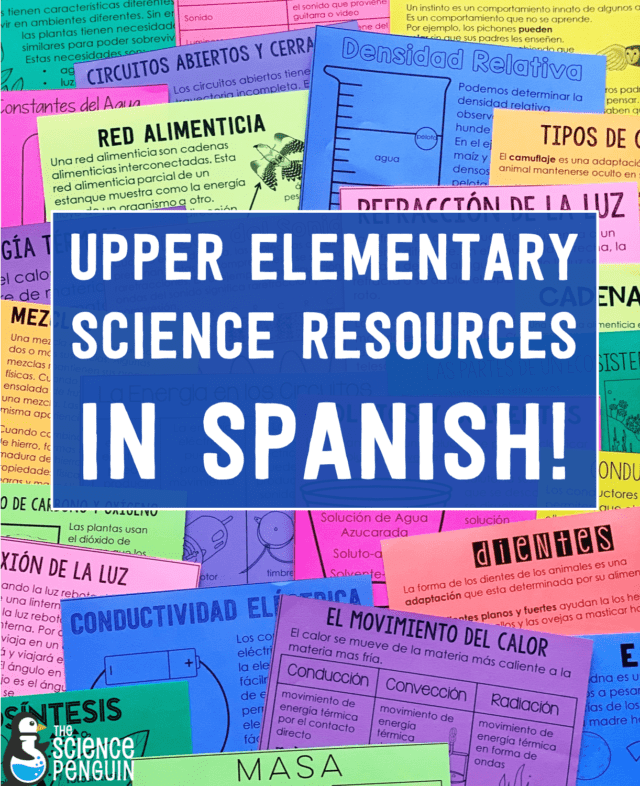The Science Penguin in Spanish — The Science Penguin