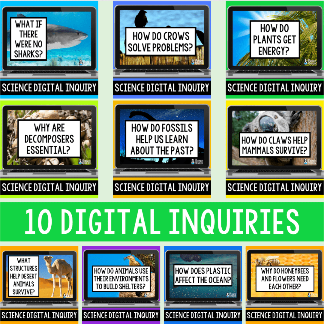 Science Discoveries through Digital Inquiry — The Science Penguin