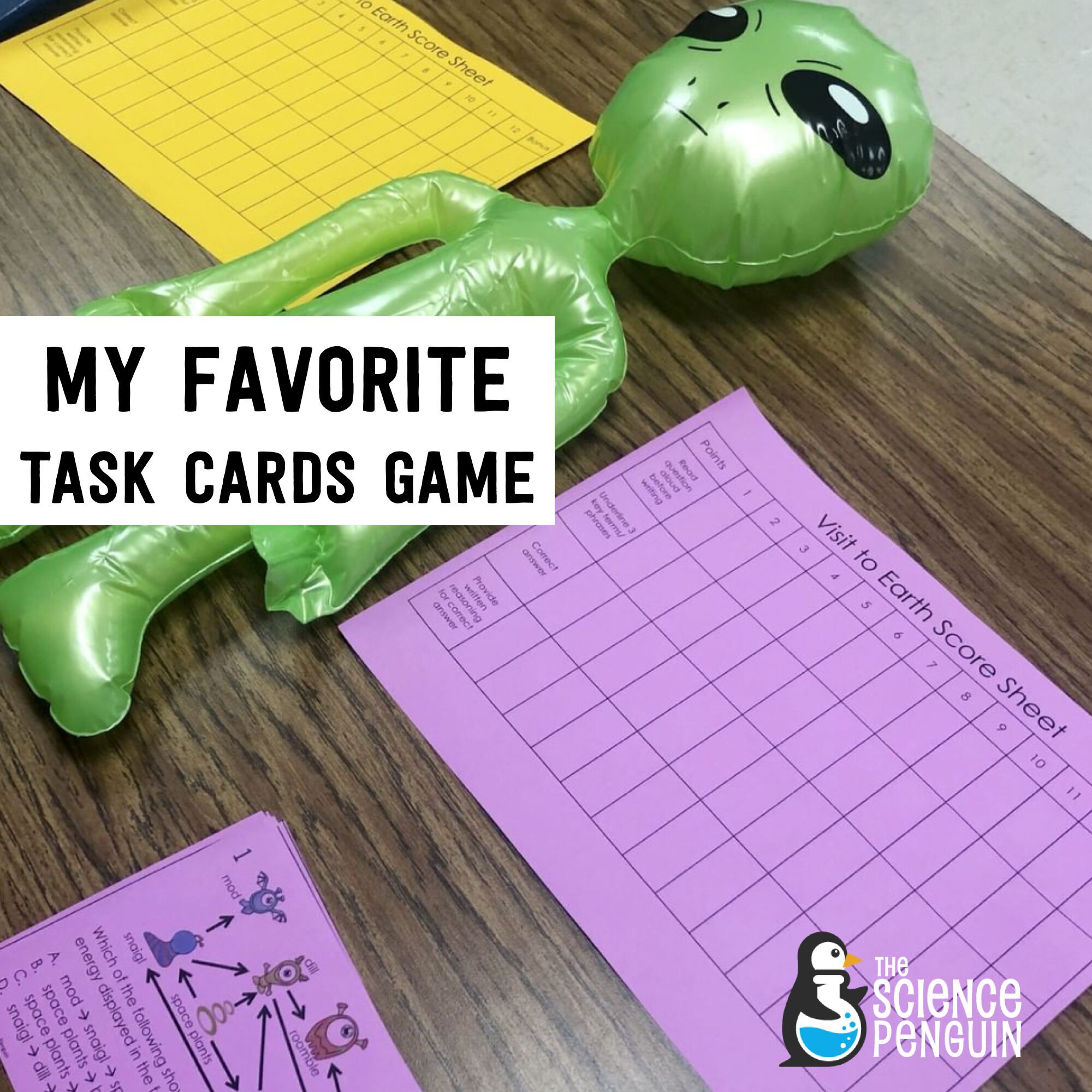 5 Tips for Science Test Prep with Task Cards: An Easy Science Worksheet ...