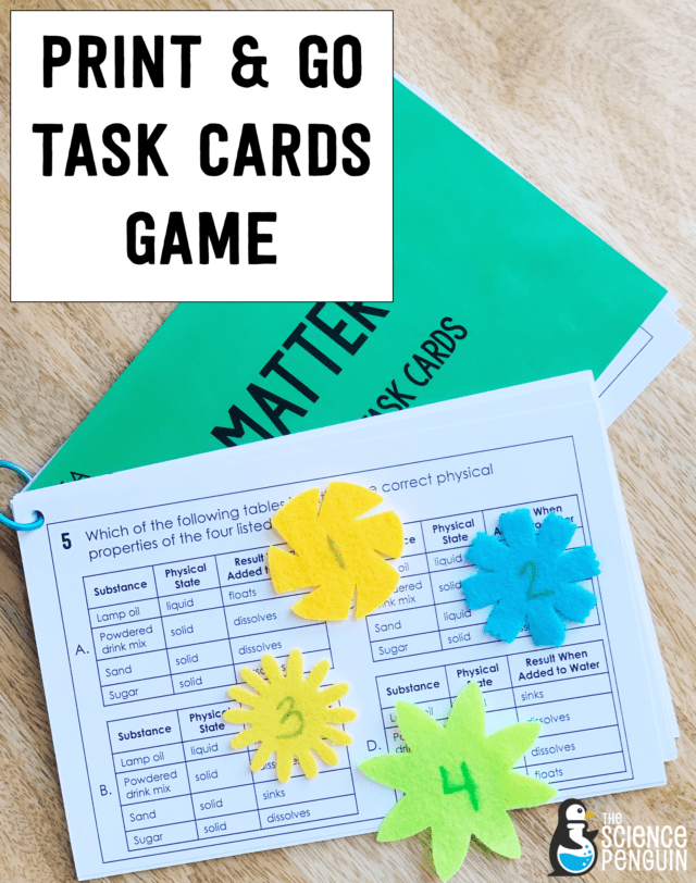 5 Tips for Science Test Prep with Task Cards: An Easy Science Worksheet ...