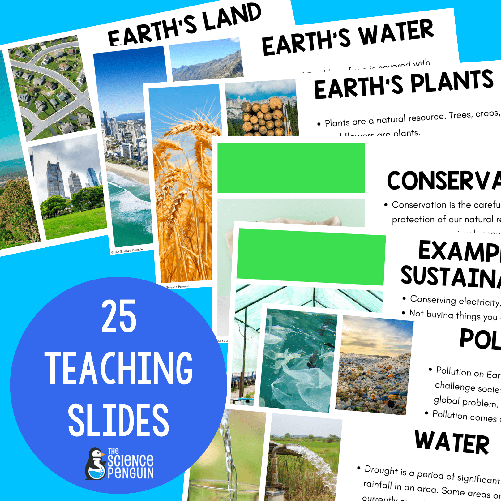 Earth Day Science 2025 for 3rd, 4th, and 5th grade — The Science Penguin