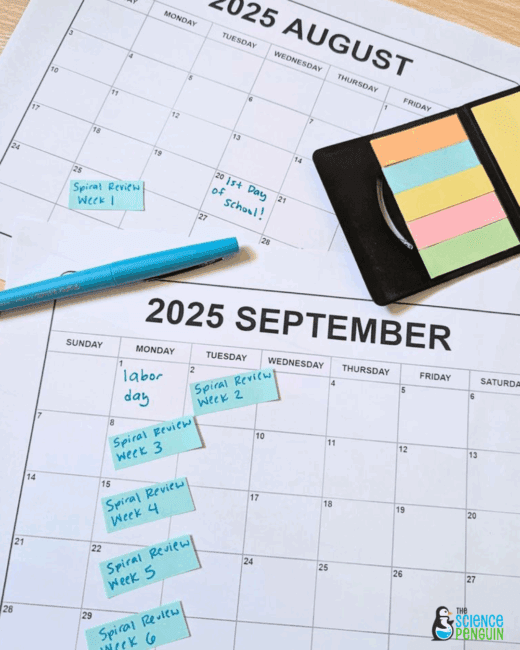 Why you should be using spiral reviews in science (yes, science!) — The ...