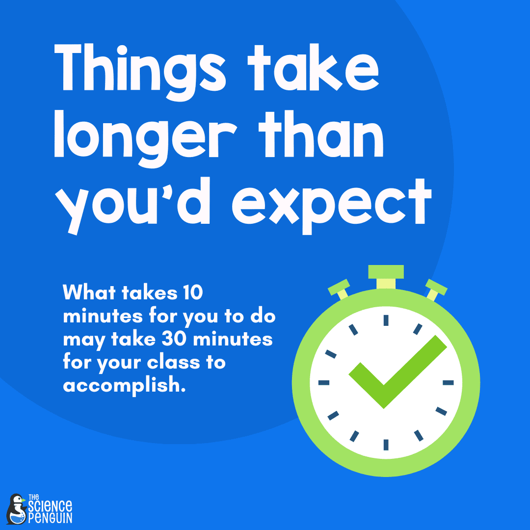 5 Tips to Structure a 30-45-60 Minute Science Block — The Science Penguin