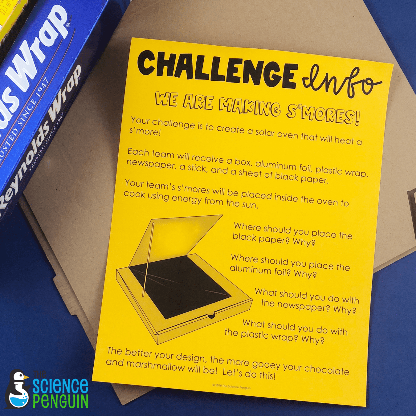 Build Your Own Solar Oven (and make s'mores!) — The Science Penguin