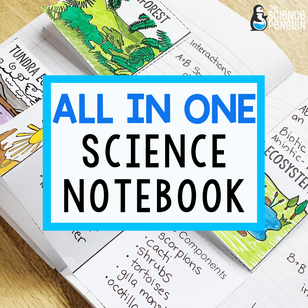 Sensational Science Notebooks for 1st, 2nd, 3rd, 4th, 5th, and 6th ...