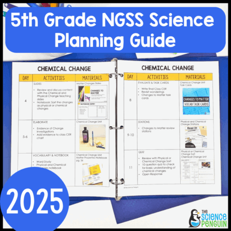 5th Grade NGSS Planning Guide — The Science Penguin