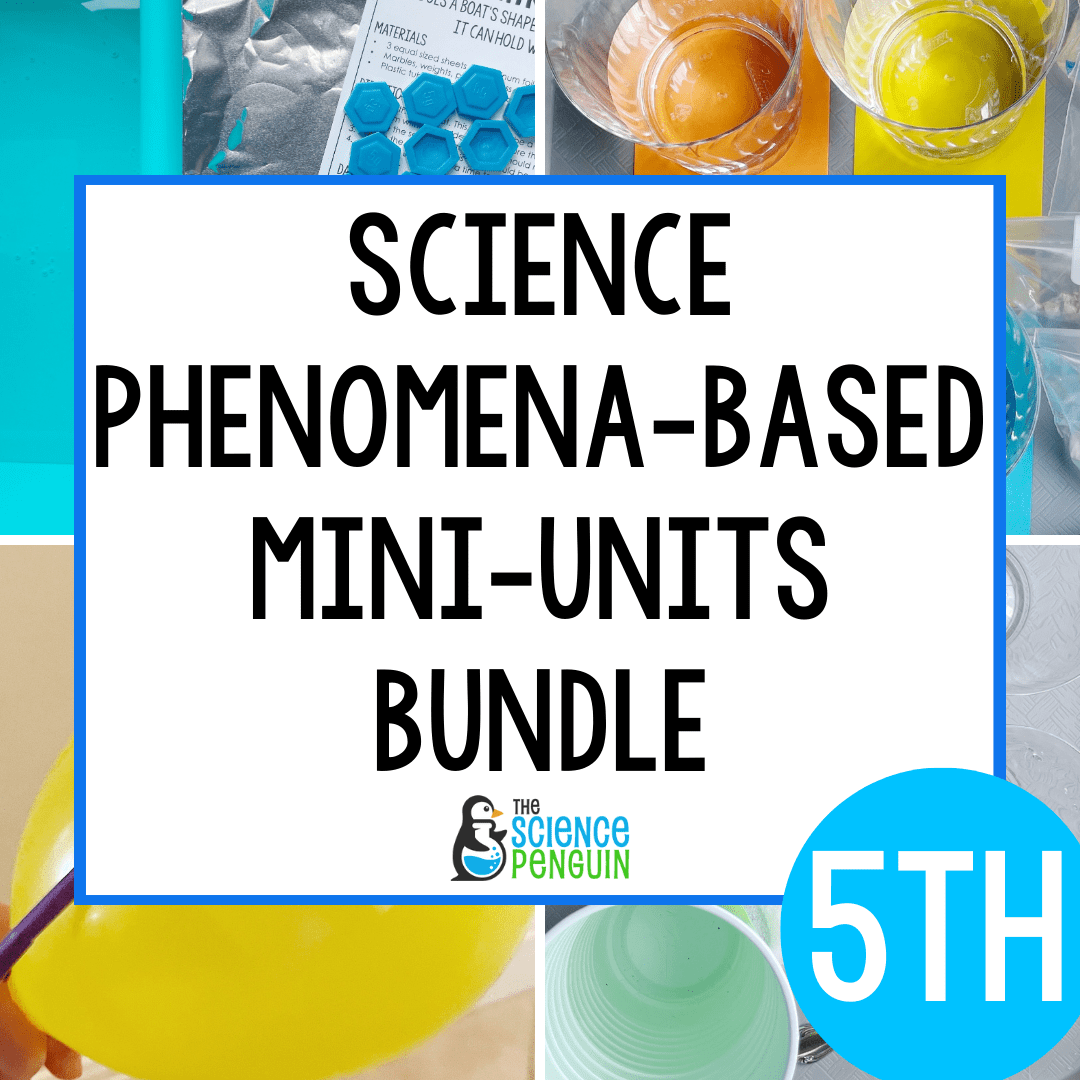 Phenomena-based Science Units for the New 5th Grade Science TEKS- Not ...