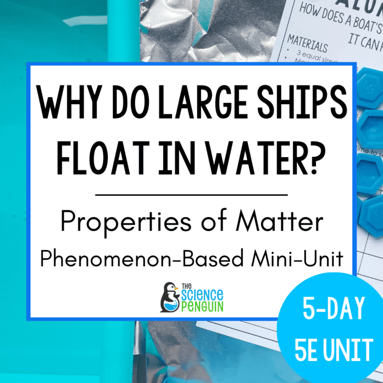 Phenomena-based Science Units for the New 5th Grade Science TEKS- Not ...