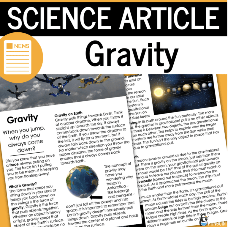 5 Ideas for Teaching Gravity in 3rd, 4th, and 5th Grade — The Science ...