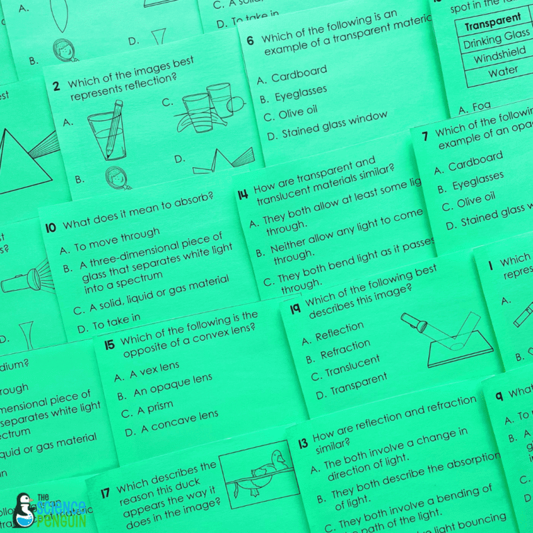 5 Phenomenal Ideas to Teach Light: Reflection and Refraction in 5th ...