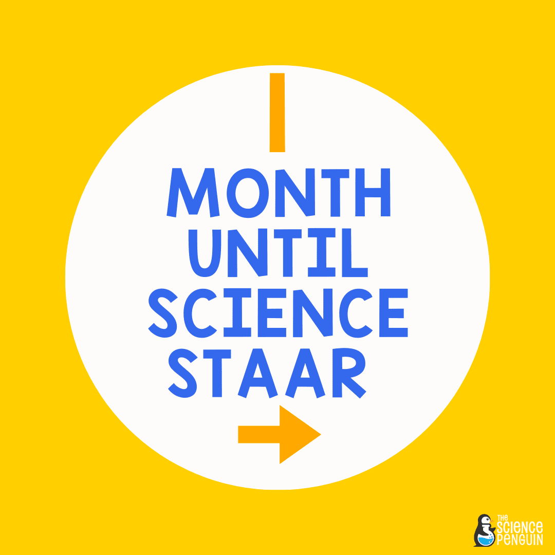 Countdown to 5th Grade Science STAAR 2026 — The Science Penguin