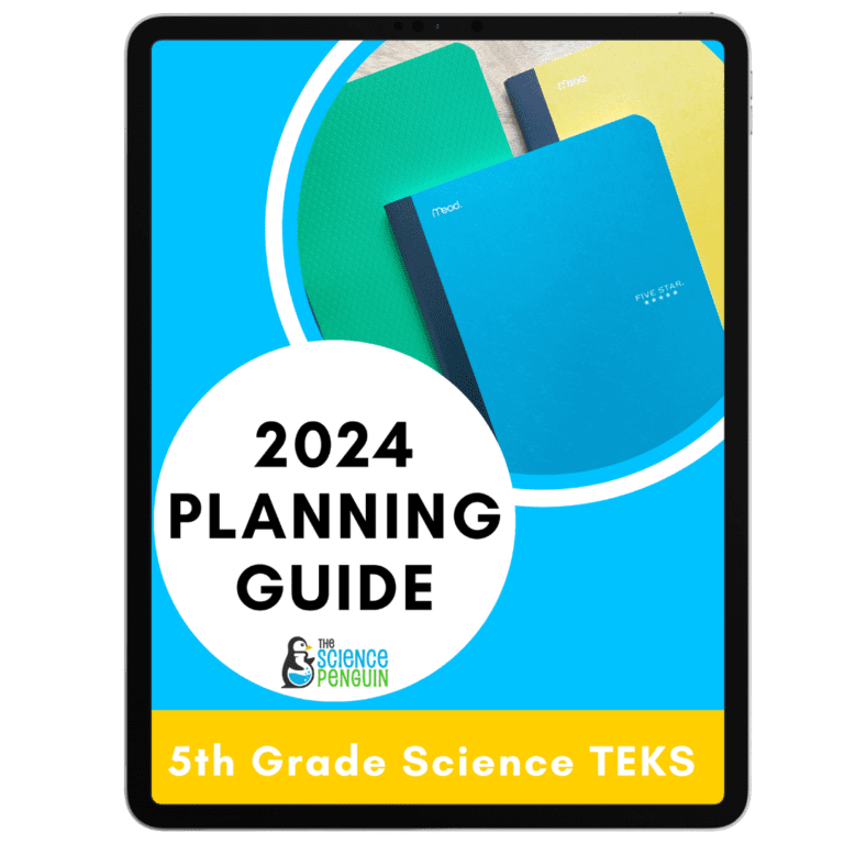 2024 Texas TEKS Science Planning Guides — The Science Penguin