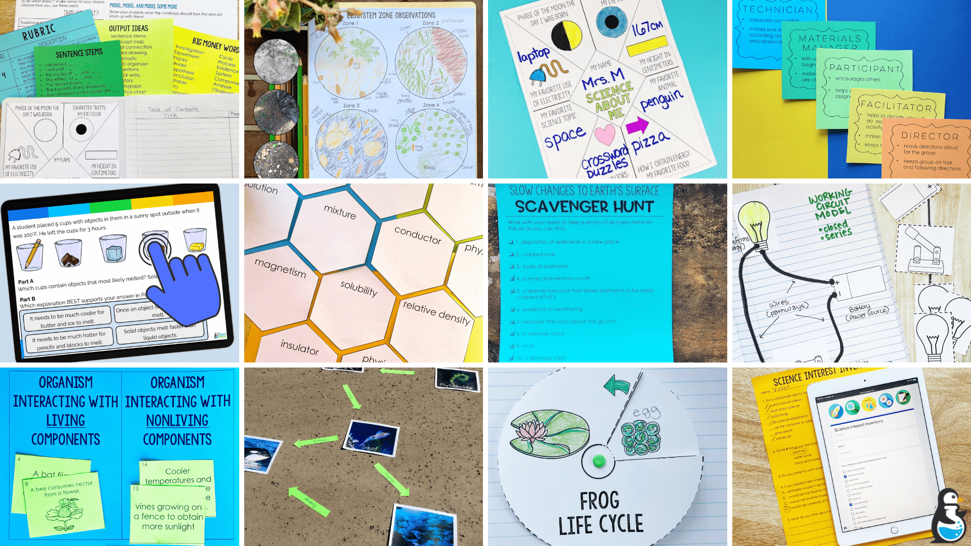 Science Penguin Free Resource Library — The Science Penguin