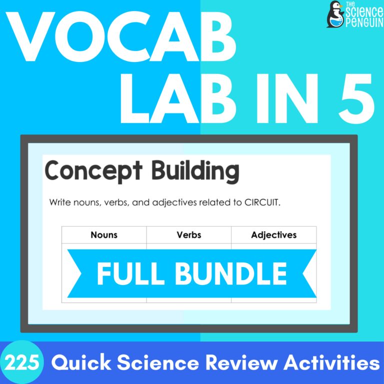 What To Do About Science Vocabulary — The Science Penguin