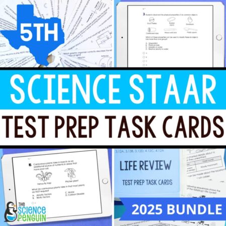 5th Grade Science STAAR Test Prep 2026 — The Science Penguin