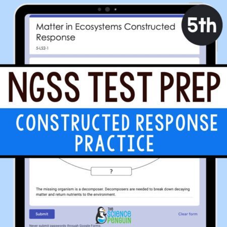 5th Grade NGSS Test Prep: CAST, PSSA, and States Using the Next ...