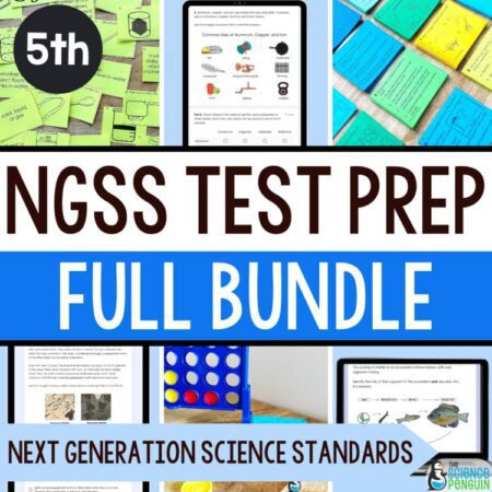 5th Grade NGSS Test Prep: CAST, PSSA, and States Using the Next ...