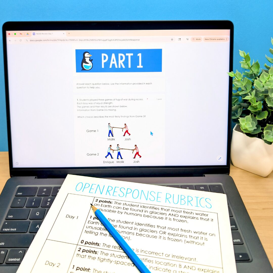 5th Grade NGSS Test Prep: CAST, PSSA, and States Using the Next ...